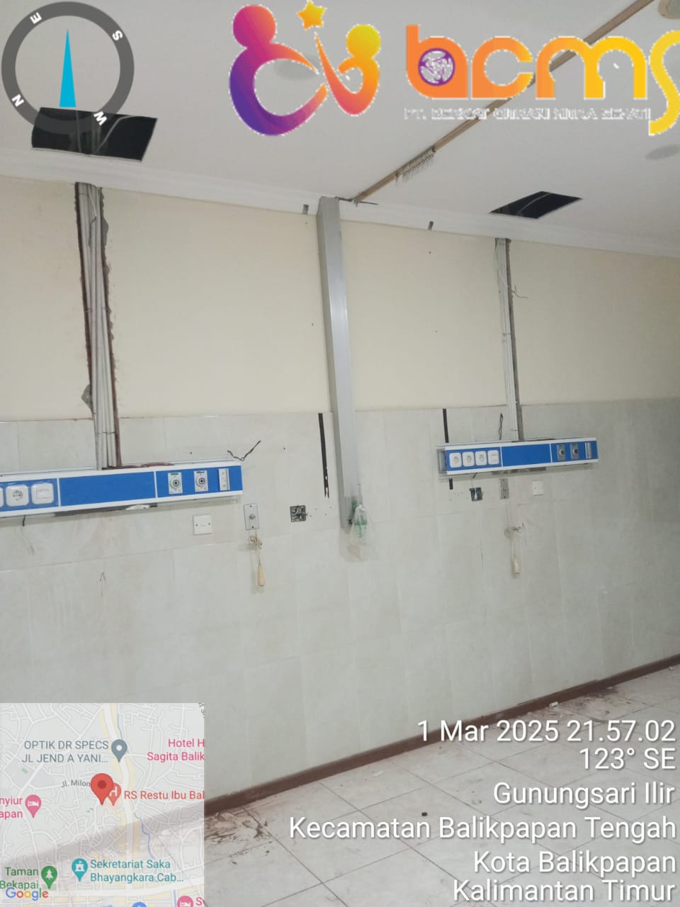 RS Restu Ibu Balikpapan - Kontraktor Instalasi Gas Medis | PT Berkat Citrani Mitra Sejati (BCMS)